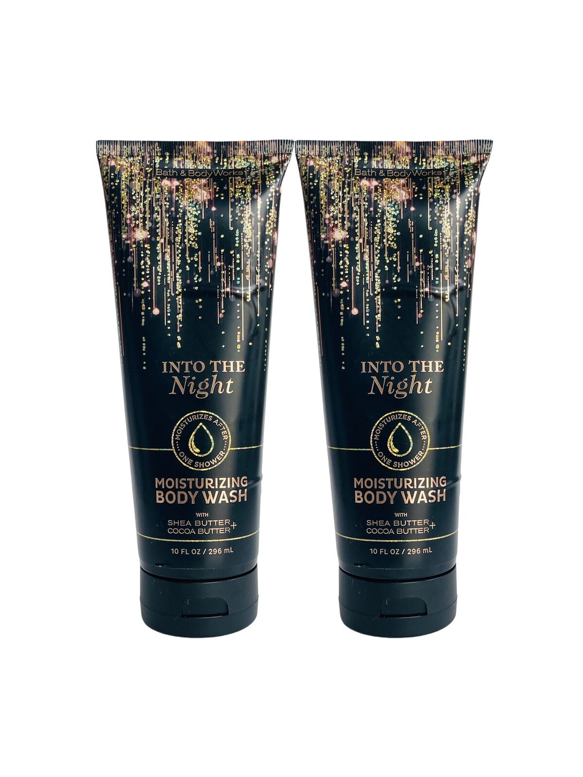 2 BATH & BODY WORKS MOISTURIZING BODY WASH Into The Night 10 oz NEW | eBay