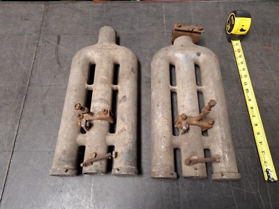 PERRYS EXHAUST MUFFLER FLATHEAD 32 FORD SPRINT CAR HOT ROD RACE VINTAGE ...
