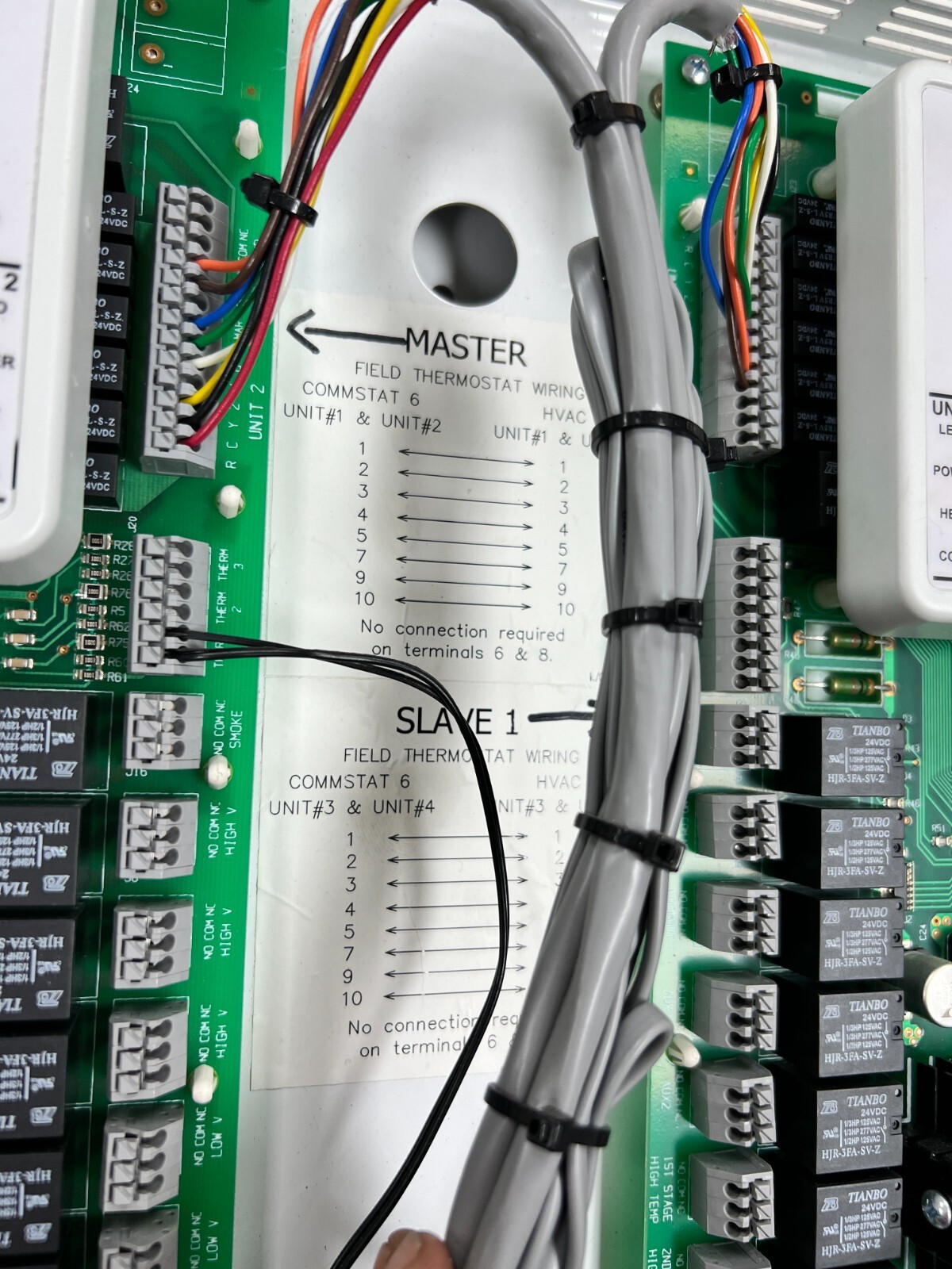 👀 MARVAIR COMMSTAT 6 HVAC CONTROLLER W/ MASTER & SLAVE MODULE S/12087 ...