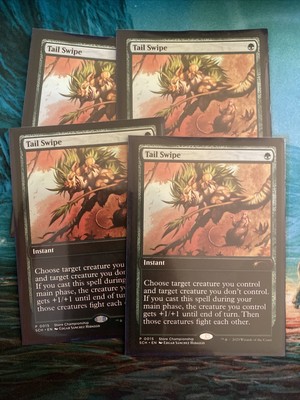4x Tail Swipe - MtG Promo - Store Championship | eBay