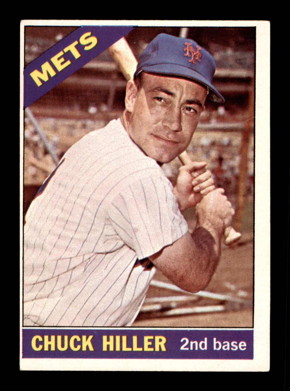 1966 Topps - #154 Chuck Hiller - Series 2 | eBay