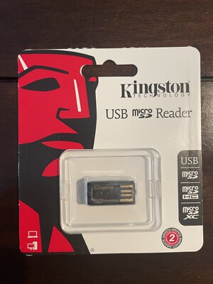 Kingston USB Micro SD Reader FCR-MRG2 Adapter - Brand New | eBay