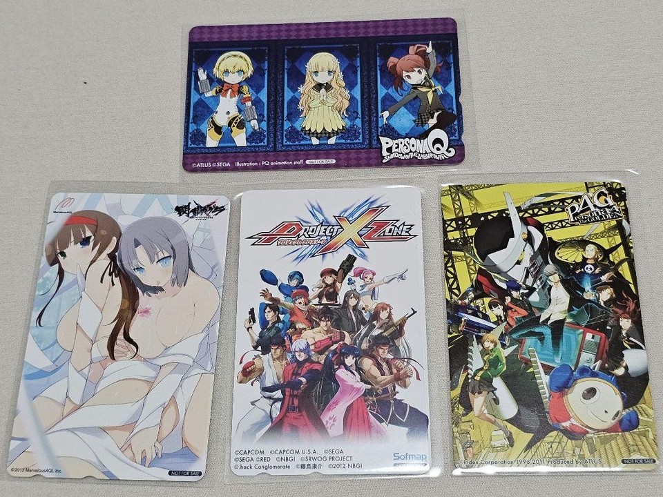 [Limited Edition Unused] Game Bonus Telephone Card Set | eBay