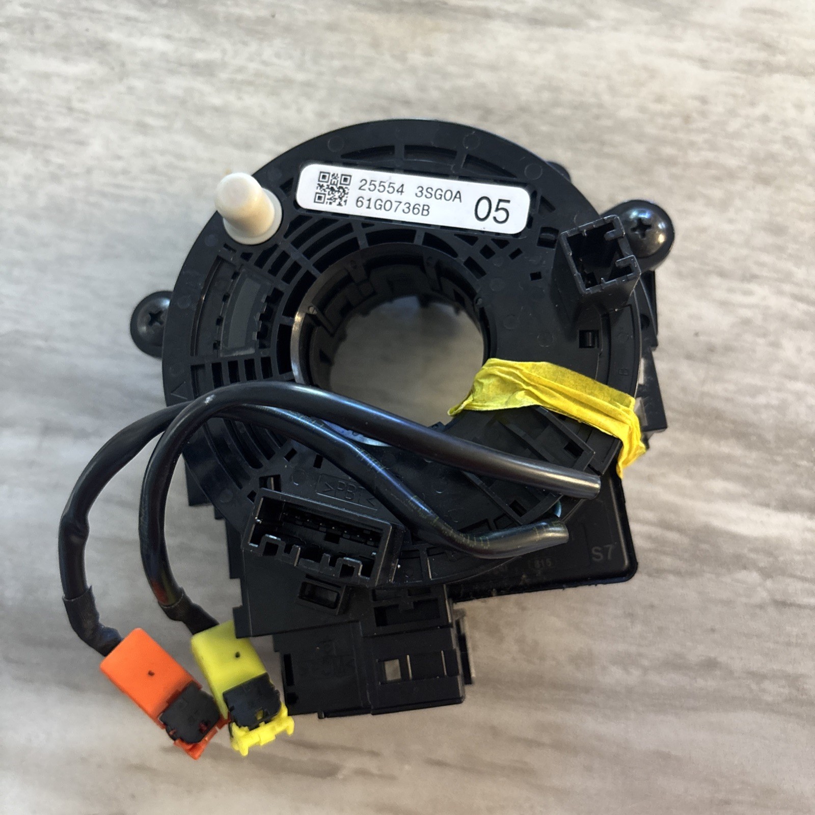 Clock Spring 25554-3SG0A For 2013-2019 Nissan Sentra Versa Note W ...