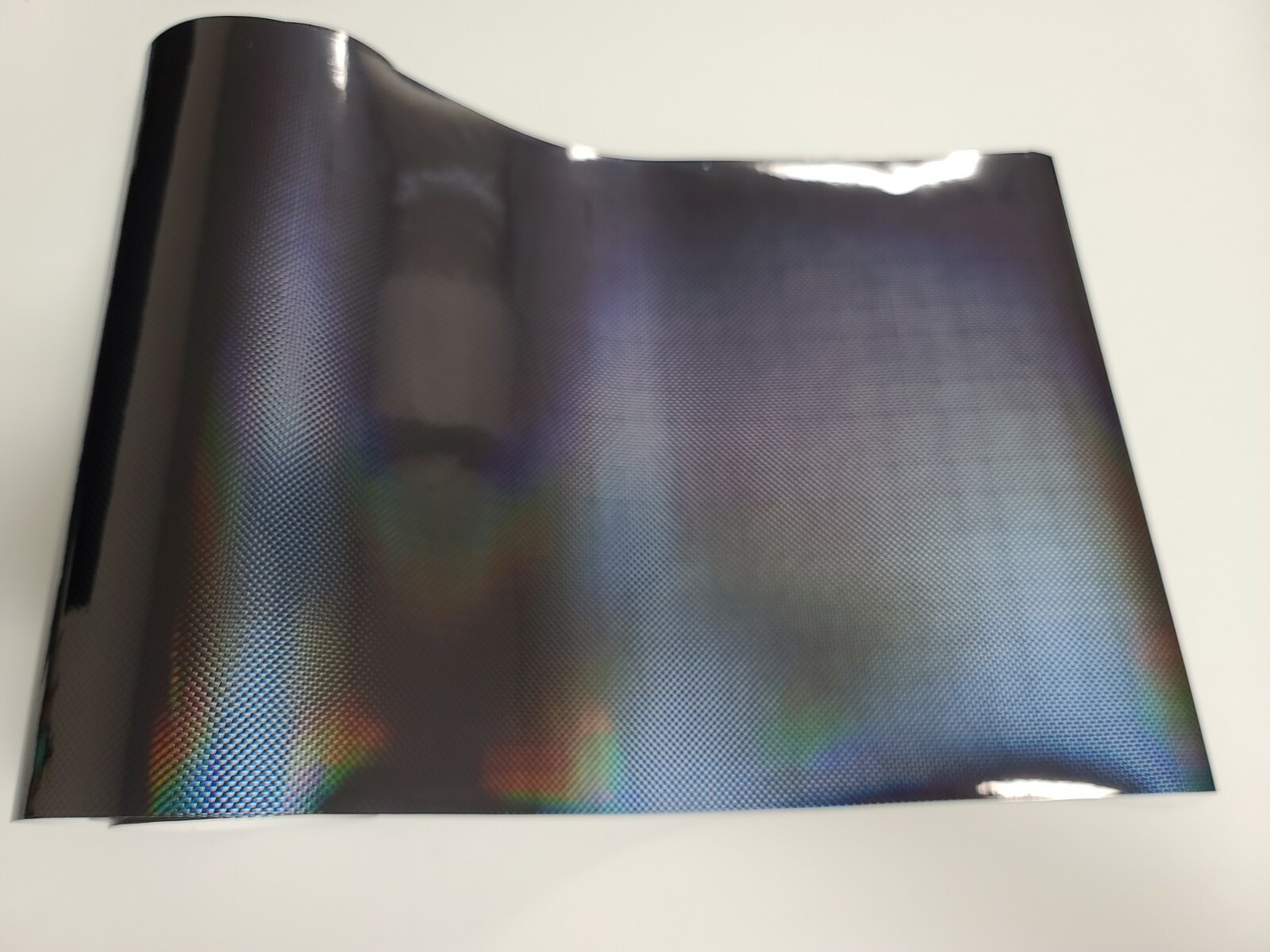 Gloss Chrome Prism Pattern Vinyl Car Wrap Auto Decal Sticker Film Roll ...