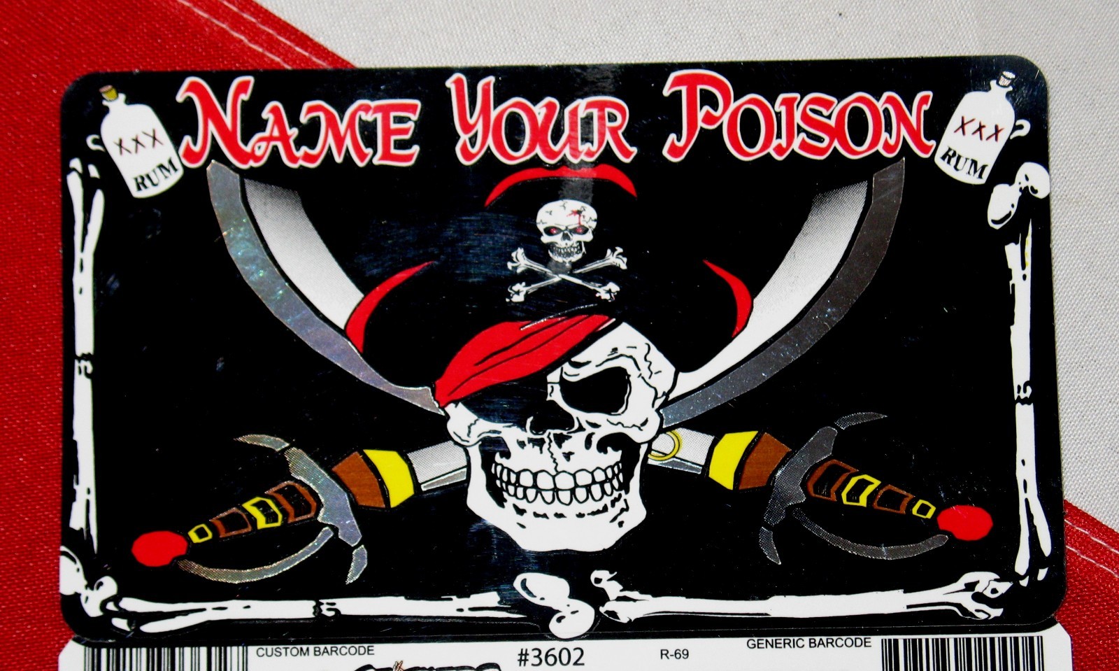 Pirate Stickers novelty fun dive gear Scuba equipment snorkeling ...