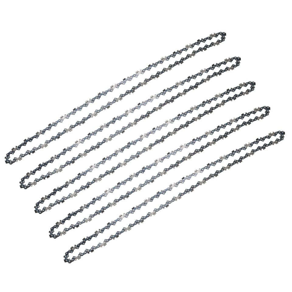5PC 20" Chainsaw Saw 3/8"LP Chain Blade .050 Gauge 72DL Link For Stihl ...