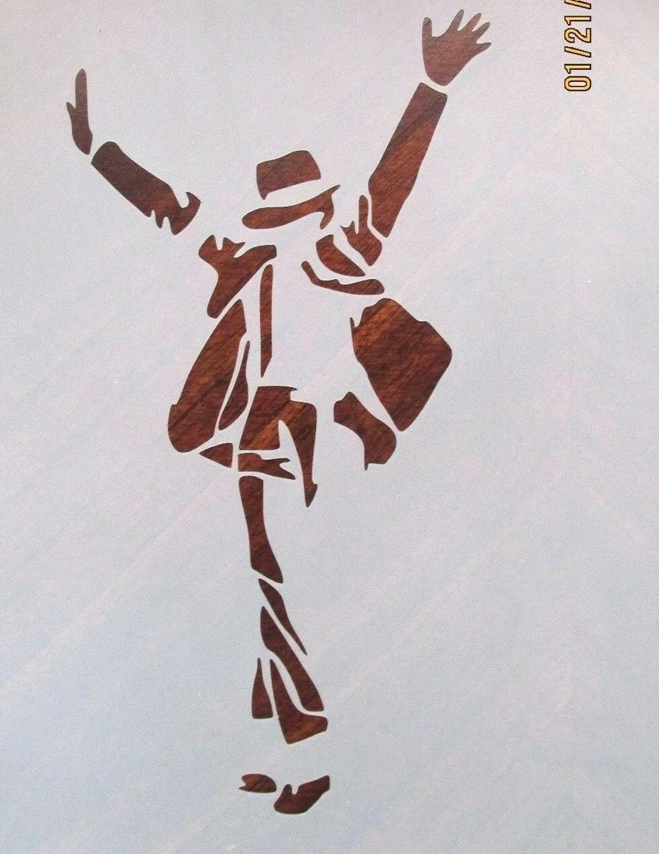 Michael Jackson Stencil