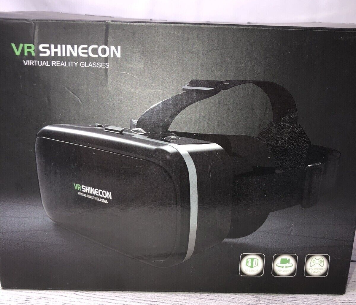 VR Shinecon Virtual Reality Glasses 3D videos VR Supported Games Iphone ...