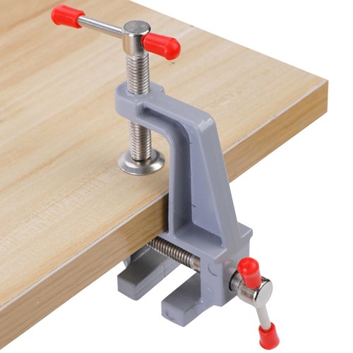 3.5" Miniature Vise Small Jewelers Hobby Clamp On Table Bench Tool Vice ...