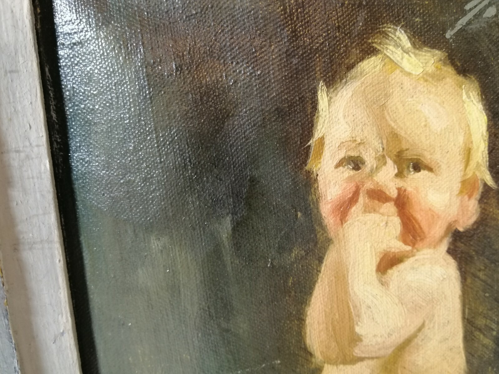 Original Johann Koenig Oil Portrait Painting 1853 xyz | eBay