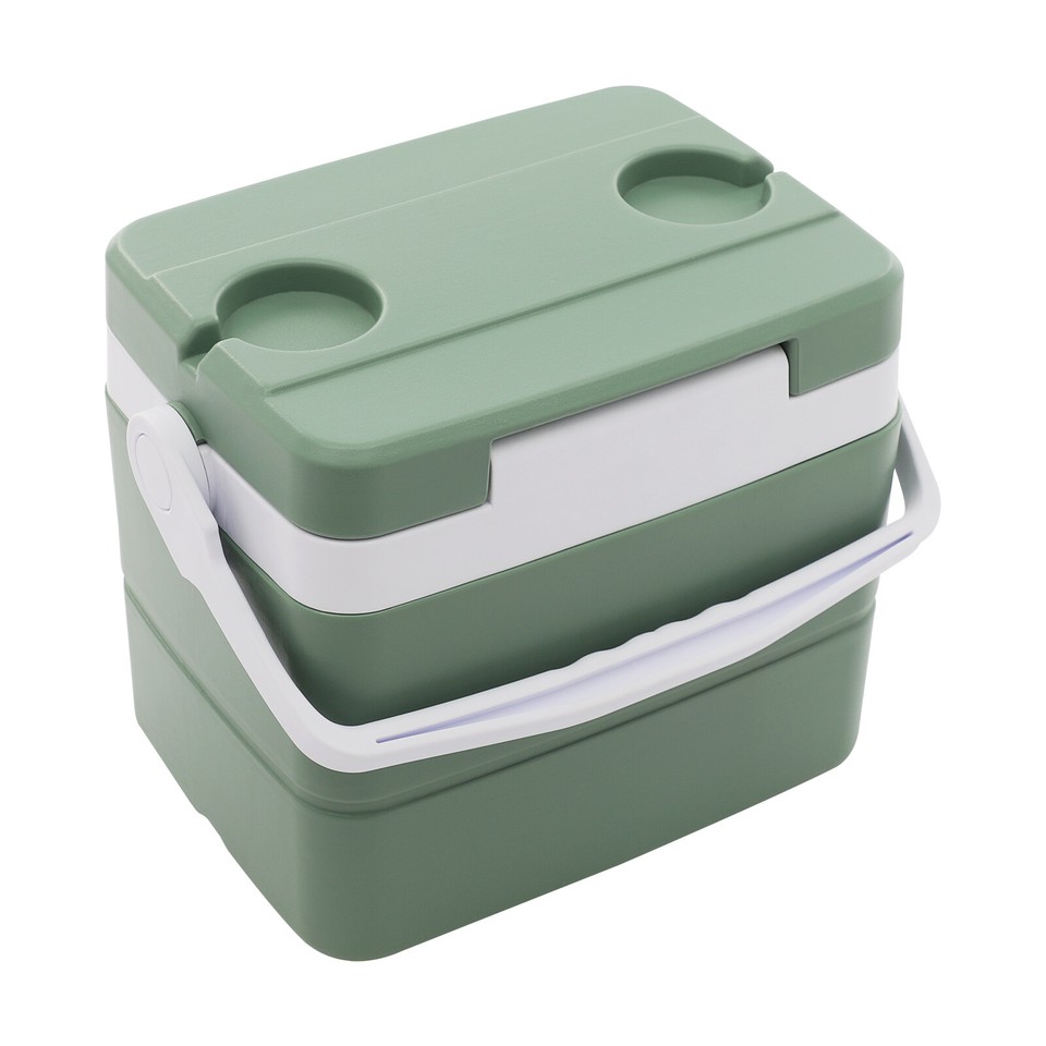 2.25 Gal Hard Cooler Insulated Portable Cooler Ice Chest Camping Ice ...