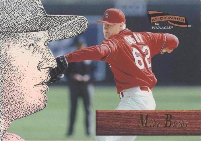 1996 Pinnacle Aficionado - Rookie Mike Busby #187 (RC) for sale online ...