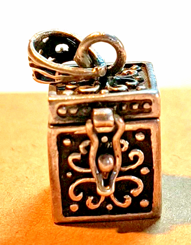 RARE - POISON PILL BOX 925 Sterling Silver Locket Esoteric Gothic ...