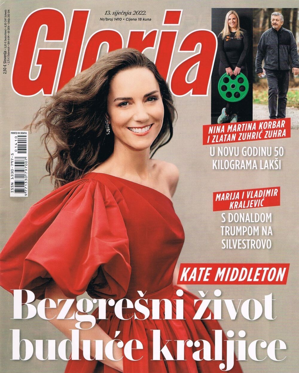 GLORIA #1410 2022 CROATIAN CELEBRITY MAGAZINE cover KATE MIDDLETON | eBay