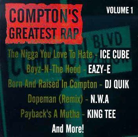 Compton's Greatest Rap, Vol. 1 by Various Artists (CD, Jul-1993 ...