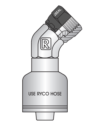Ryco T2080-0814 JIC Female 45 Degree Forged Bend Hydraulic Coupling | eBay