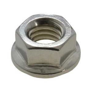 Hex Serrated Flange Nut 3/8" UNC Imperial Coarse BSW Stainless G304 ...