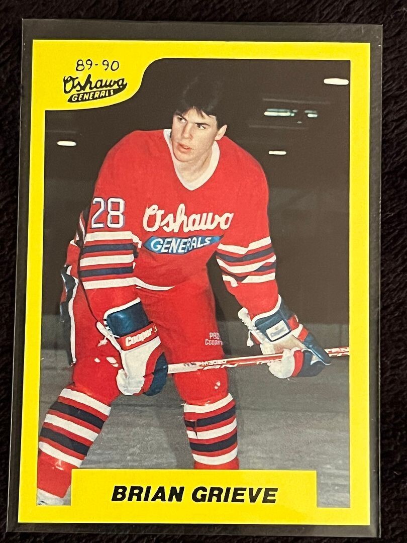 1989-90 7TH INNING STRETCH BRIAN GRIEVE GENERALS | eBay