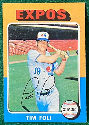 1975 Topps Tim Foli 149 Expos EX | eBay