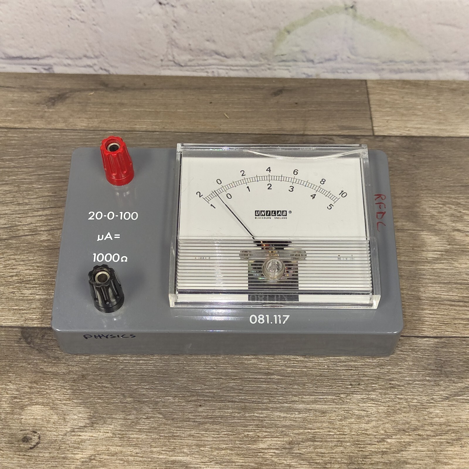MICRO AMMETER, VINTAGE {PHYSICS} by UNILAB, (PHILIP HARRIS) | eBay UK