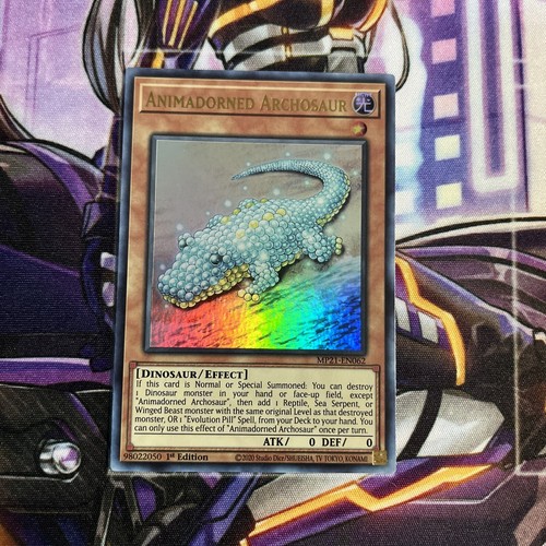 Yugioh! Animadorned Archosaur MP21-EN062 Ultra Rare 1st Edition Card | eBay