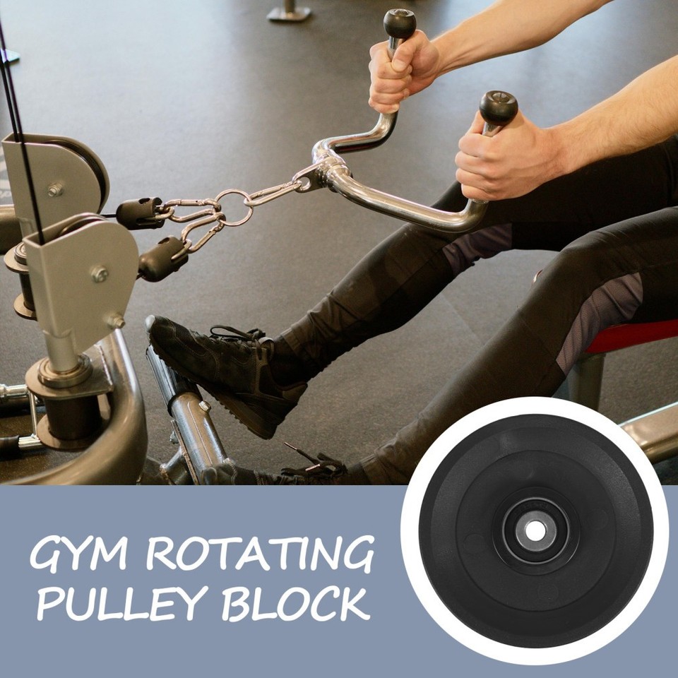 Bearing Pulley Wheels Universal Gym Cable Machine Accessories Nylon ...