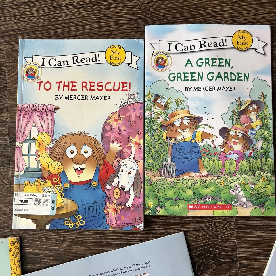 Lot of 8 Little Critter Books by Mercer Mayer I Can Read Scholastic ...