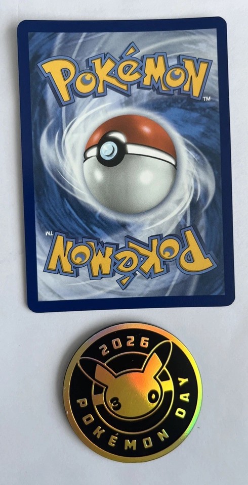 Pikachu 051 /162 Stamped 2026 Pokemon Day 30 Promo TCG With Coin | eBay