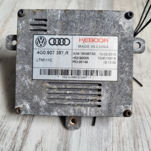 💥 2016 AUDI S3 A3 RS3 8V XENON HID HEADLIGHT BALLAST MODULE COMPUTER W ...