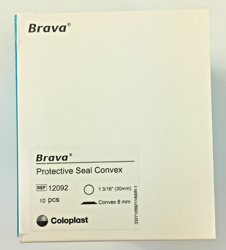 10 Coloplast 12092 Brava Protective Seal Convex Barrier 1-3/16 Exp 01/ ...