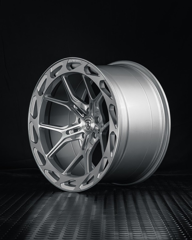 ROHANA RFX19 MACHINE SILVER WHEELS FOR CORVETTE C8 C8 Z51 STINGRAY 20X9 ...