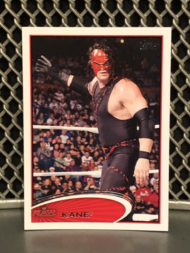 2012 Kane Topps WWE Wrestling Card #25 WWF Big Red Monster Classic ...