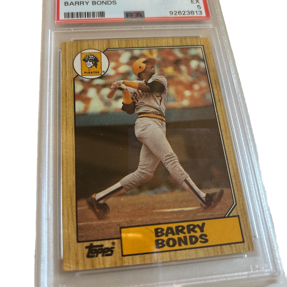 1987 Barry Bonds Topps Rookie Card #320 | Multiple Errors | eBay