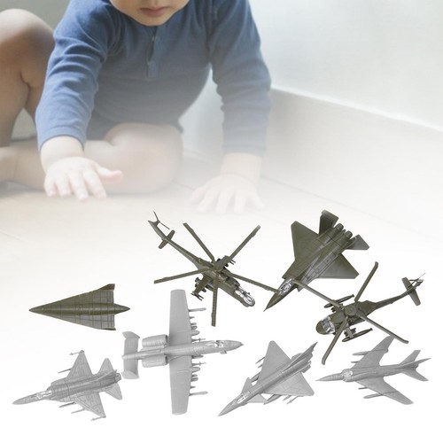 8x Small Aircraft Model Set 1:144 Scale Model Aeroplane for Gift Friend ...