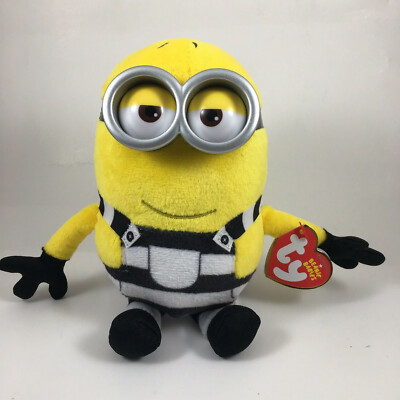 TY Beanie Baby TOM (Prison Uniform) (Despicable Me 3) 6" MWMTs Plush ...