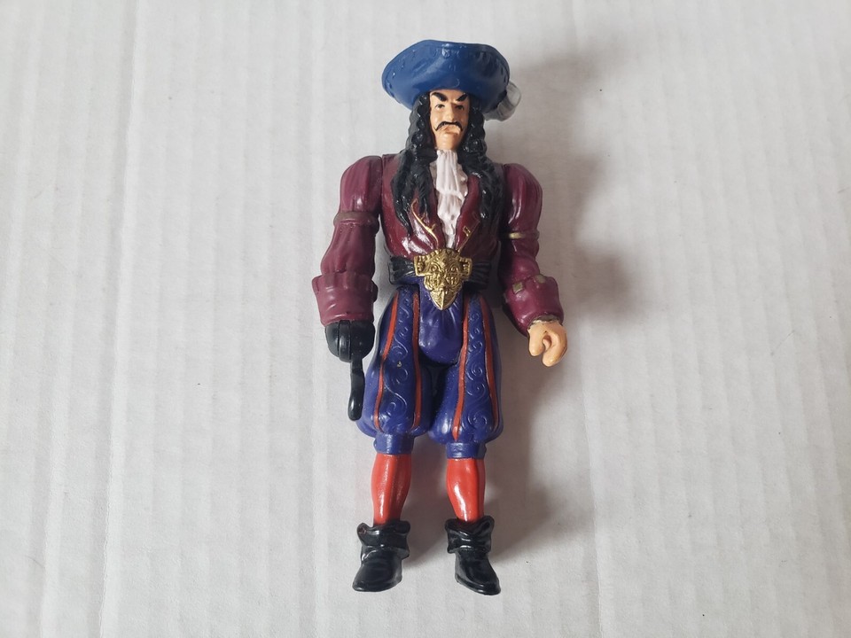 Vintage 1991 Mattel Hook Movie Multi-Blade Captain Hook Action Figure ...