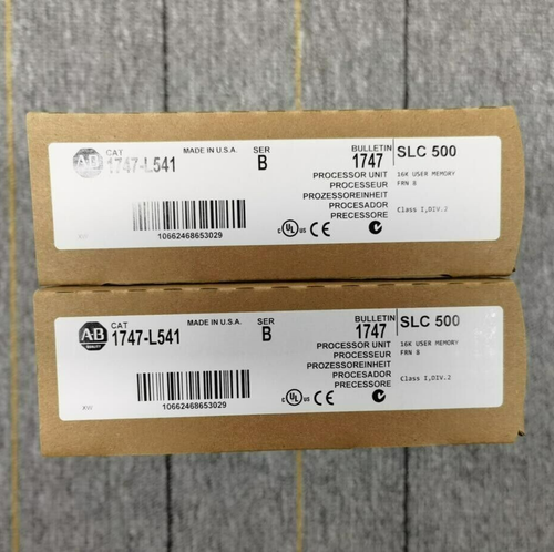 New Factory Sealed AB 1747-L541 SER B SLC 500 PLC Processor Unit ...