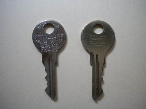 STEELCASE KEYS FACTORY ORIGINALS FR SERIES FOR DESKS | eBay