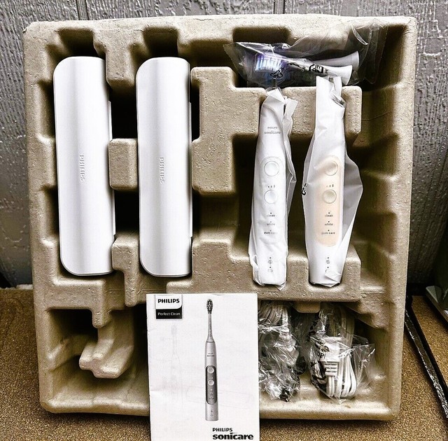 Philips Sonicare PerfectClean Electric Toothbrush - 2 Set for sale ...