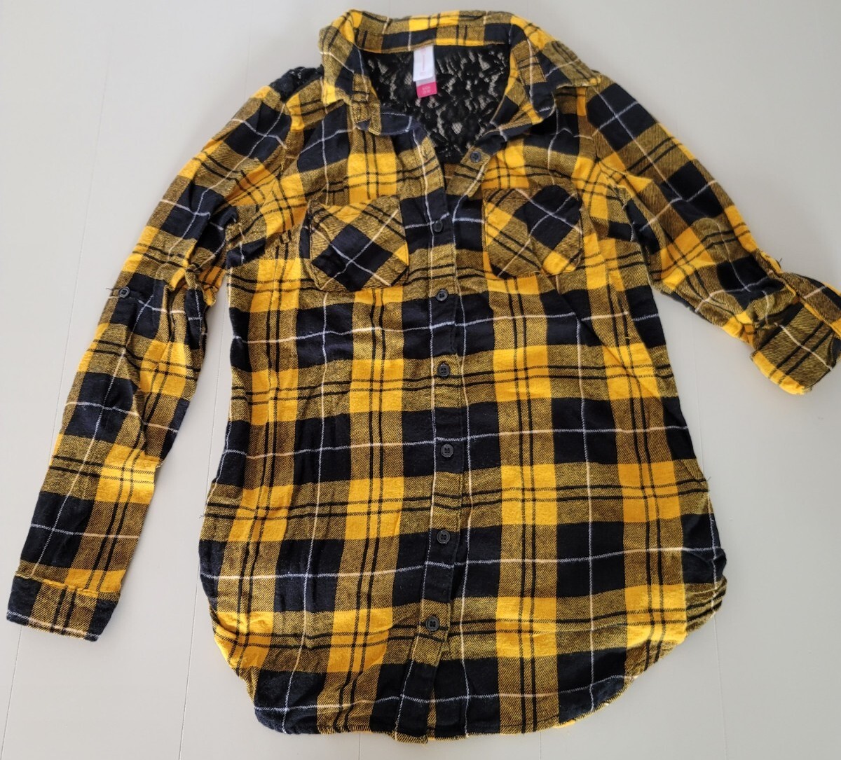 Yellow And Black Flannel Shirt Rag & Bone Yellow And Navy Plaid