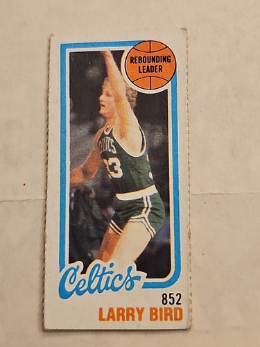 1980-81 Topps Basketball Larry Bird Rookie Card #31 EX Boston Celtics ...