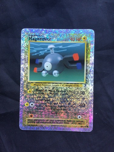 Pokemon Cards: Legendary Collection Reverse Holo: Magnemite 80/110 | eBay