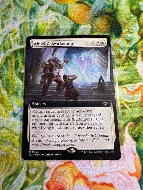 Abuelo's Awakening (Extended Art) MTG: LCI *Pack Fresh* | eBay