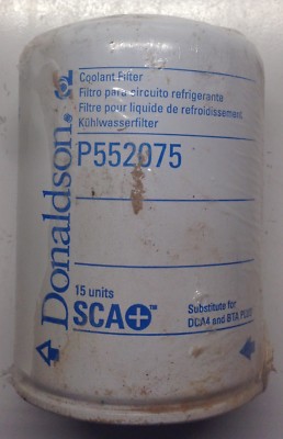 P552075 - Donaldson Coolant Filter Spin on Combination SCA Plus | eBay
