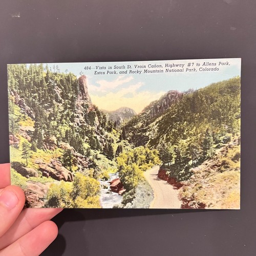 Vista Train Canon Allens Estes Park Rocky Mats Colorado Vintage ...