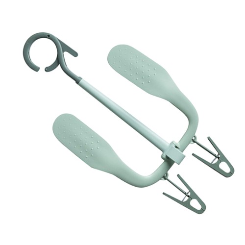 Rotating Hook Shoe Drying Rack Holder with Clip Holders | eBay