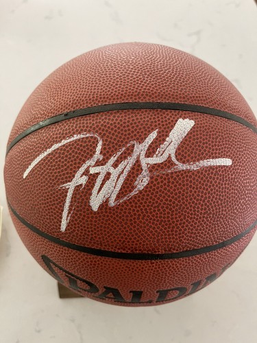 Jerry Stackhouse Signed Full Size Basketball w/Stand Autographed With ...