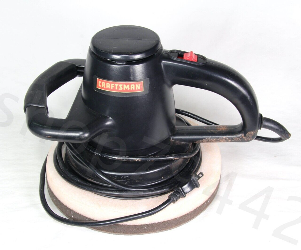CRAFTSMAN Buffer Polisher 10" 319.10626 910626 Original Hard Case & 8 ...