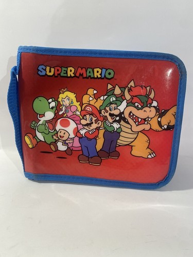 Official Red/Blue Super Mario Nintendo 2DS, DS, DSi, 3DS XL Bag Large ...
